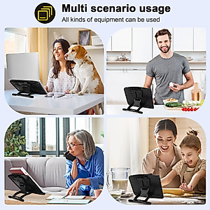 Parblo PR 100 Universal Tablet Stand, Adjustable from 10 to 16 inch for Drawing Tablets, Monitors, Compatible with iPad, Microsoft Surface Pro Series, Laptop