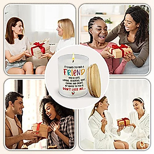 Friendship Gifts for Friends, Christmas, Birthday Gifts for Women, Graduation Gifts for Friends, Female Friend Gift Ideas, Candle Gifts for Friends, Vanilla Lavender Scented Candle 10oz