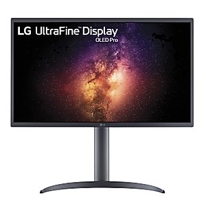 LG 32EP950-B 32” Ultrafine UHD (3840 x 2160) OLED Pro Display with Adobe RBG 99% / DCI-P3 99%, VESA Display HDR 400 True Black, 1M:1 Contrast Ratio and Tilt/Height/Pivot Adjustable Stand - Black