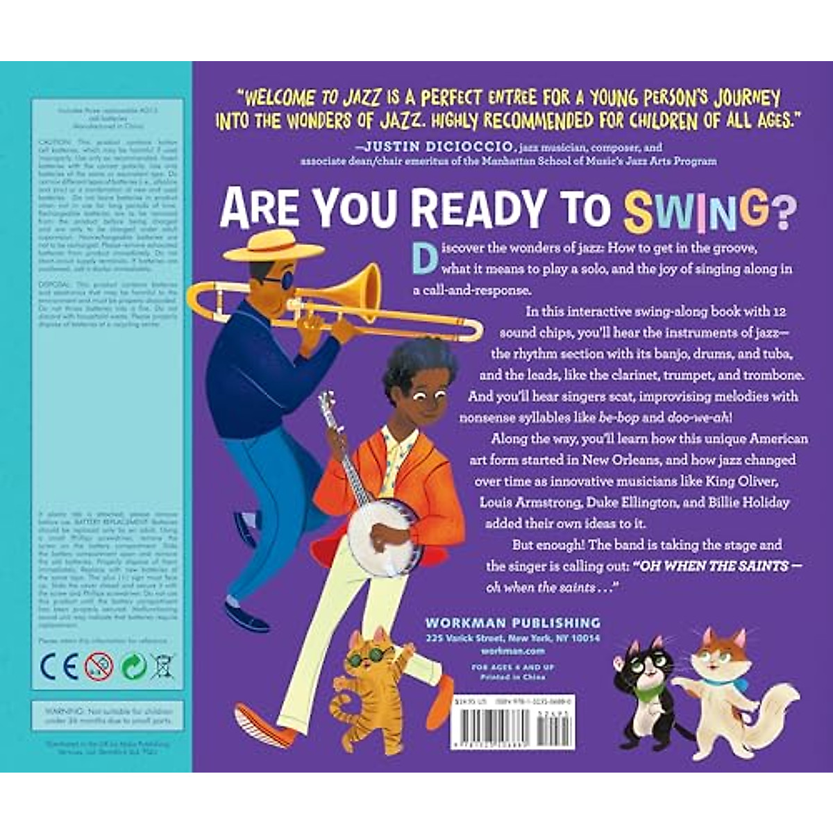 Welcome to Jazz: A Swing-Along Celebration of America’s Music, Featuring “When the Saints Go Marching In”