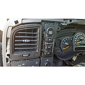 4WD Wheel Drive Switch 4x4 Transfer Case Button for Chevy Silverado, GMC Sierra Yukon, Chevrolet Suburban, Avalanche, Tahoe Replaces 15136039 15164520 19259313