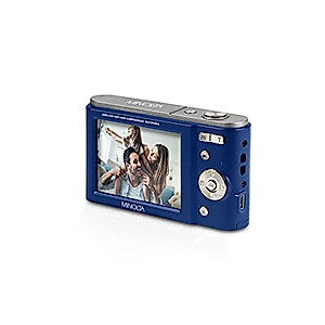 Minolta MND20 44 MP / 2.7K Ultra HD Digital Camera (Blue)