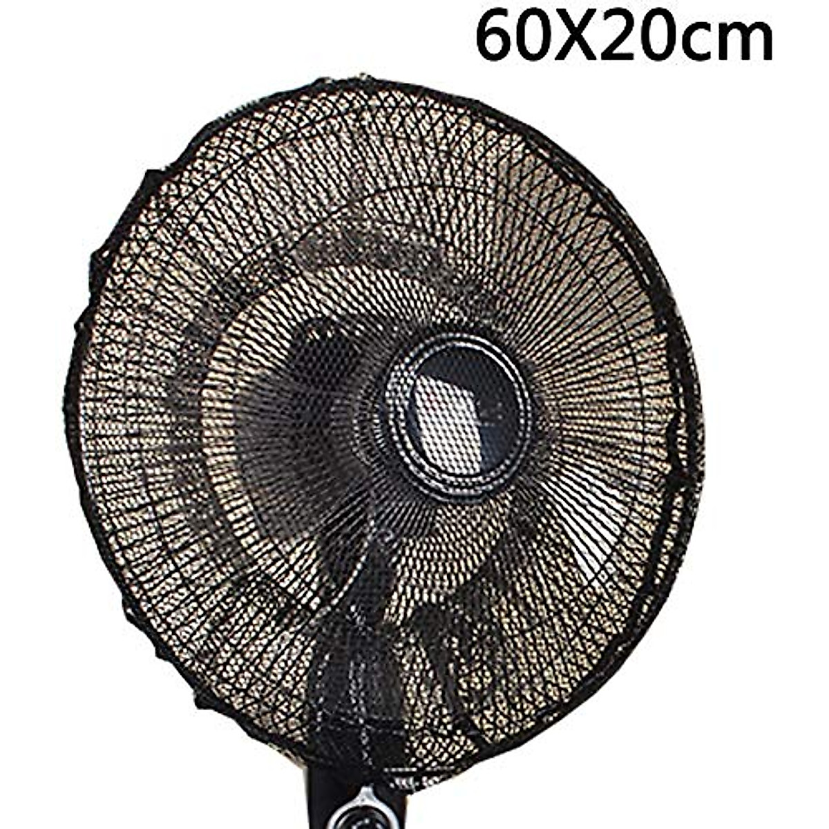 Asekonc 2 Pack Round Electric Fan Guard Dust Cover，Damp-Proof Cover for Pedestal Fan Summer Washable Dustproof Safety Fan Protection
