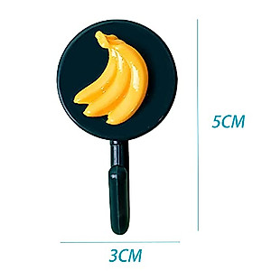 Anller 30 Pack Adhesive Hooks,Wall Cartoon Hooks for Hanging, Utility Removable Wall Hangers Hooks for Shower Room, Bathroom, Kitchen，Multicolor