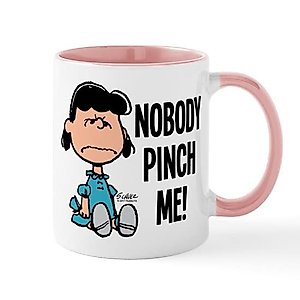 CafePress Peanuts: Lucy St.Patrick's Day Ceramic Coffee Mug, Tea Cup 11 oz