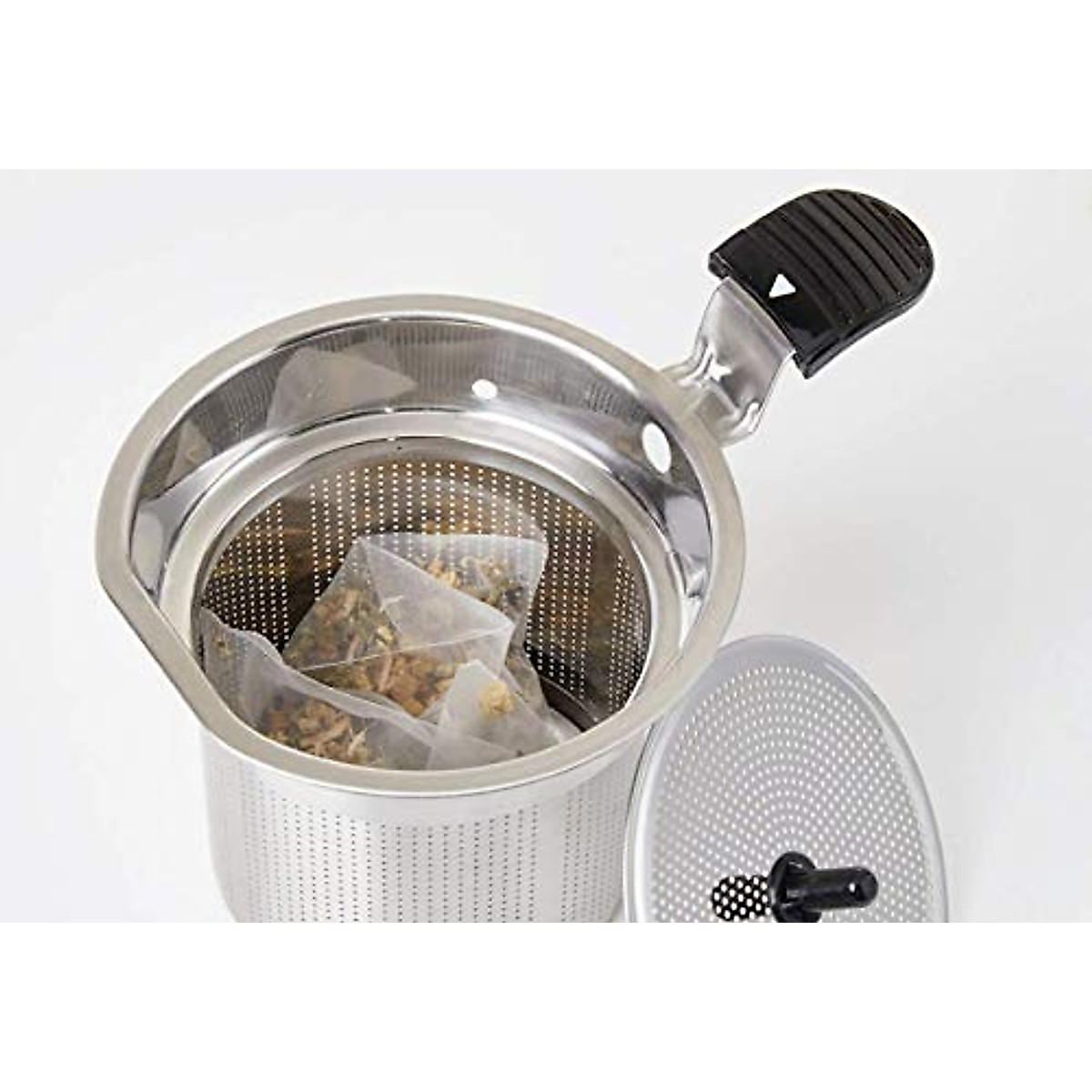 Electric Tea Maker With Variable-Temperature Settings and Keep-Warm Feature