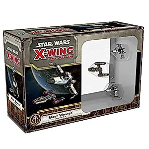 Star Wars X-Wing 1st Edition Miniatures Game Most Wanted EXPANSION PACK | Strategy Game for Adults and Teens | Ages 14+ | 2 Players | Average Playtime 45 Minutes | Made by Atomic Mass Games