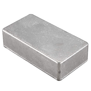 Cusstally 1 Pc Guitar Effects Pedal Aluminum Box Enclosure for DIY Guitar Pedal Kit 1590B