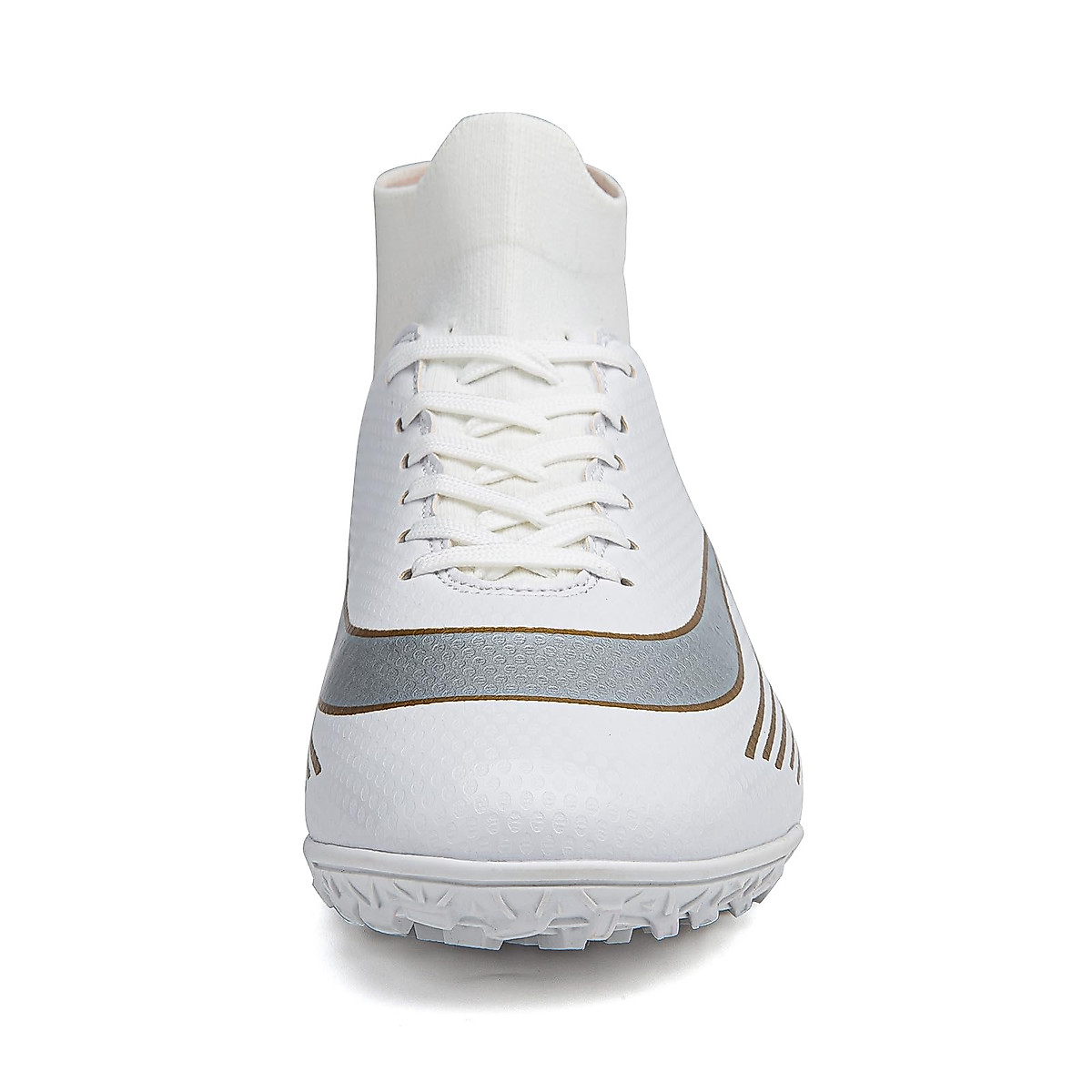 Indoor Soccer Shoes Mens Soccer Cleats Women Turf Soccer Shoes Men Zapatos de Futbol para Hombres Football Cleats Women Tacos de Futbol para Hombre Tacos de Futbol Futsal Shoes High Top Shoes TF