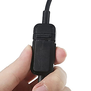 KOCOME Universal 3.5mm Audio Headphone Cable Compatible with Beyerdynamic MMX300 Headset Oxygen-Free Copper Wire Replacement Headphone Cable, Black