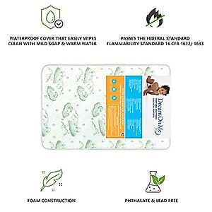 Dream On Me 3” Square Corner Playmat, Greenguard Gold Certified, Playtime comfort, Reinforced Waterproof Vinyl Cover, Environment Safe Playmat