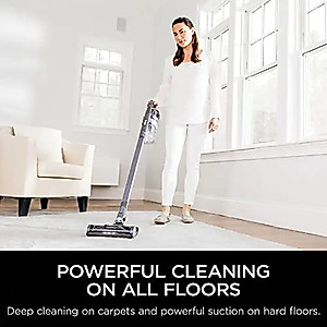 SHARK IX141 H Rocket pet pro truepet duoclean Lightweight Cordless Stick Vacuum 7.5 lbs Allergy Complete Seal (Renewed) (Ix141h Purple)