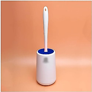 Modern Brush Toilet Brush Plastic Toilet Bowl Brush and Stand Floor Toilet Cleaner Bathroom Accessories and Cleaning Storage