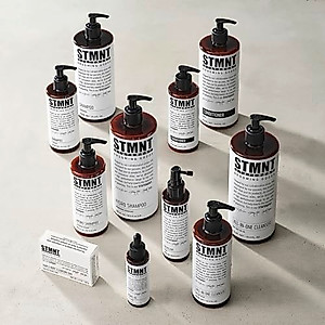 STMNT Grooming Goods Conditioner, 9.3 oz,Softens Hair,Restores Shine,Moisturizing Formula,Activated Charcoal & Menthol,All Hair Types