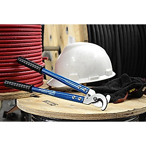 TEMCo TH0001 4/0 (0000 Gauge) Wire and Cable Cutter – with 12 in. Handles