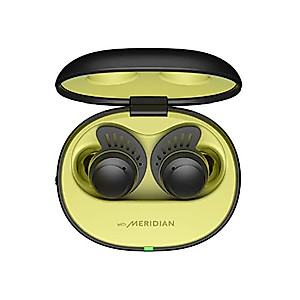 LG TONE Free True Wireless Bluetooth Sports Earbuds TF8 - with Uvnano Charging Case, IP67 Dust and Water Resistance, Black