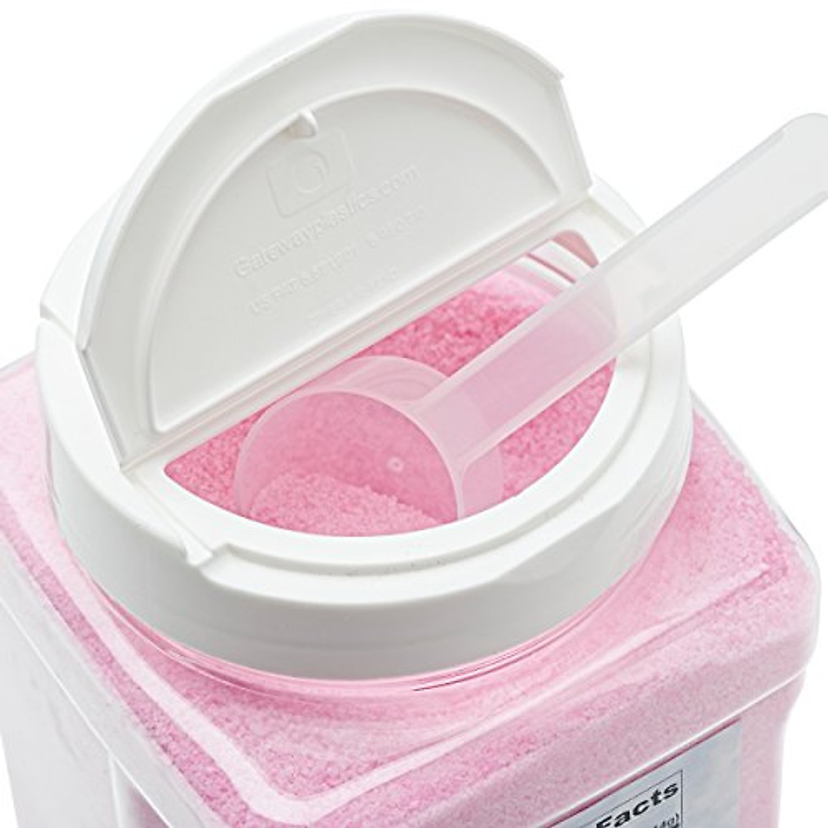 The Candery Cotton Candy Floss Sugar (2-Pack) Includes 100 Premium Cones | Raspberry Blue and Strawberry | Plastic, Reusable Jars | Easy Pour Spout or Scoop | Includes Scooper | 3 LBS Jars