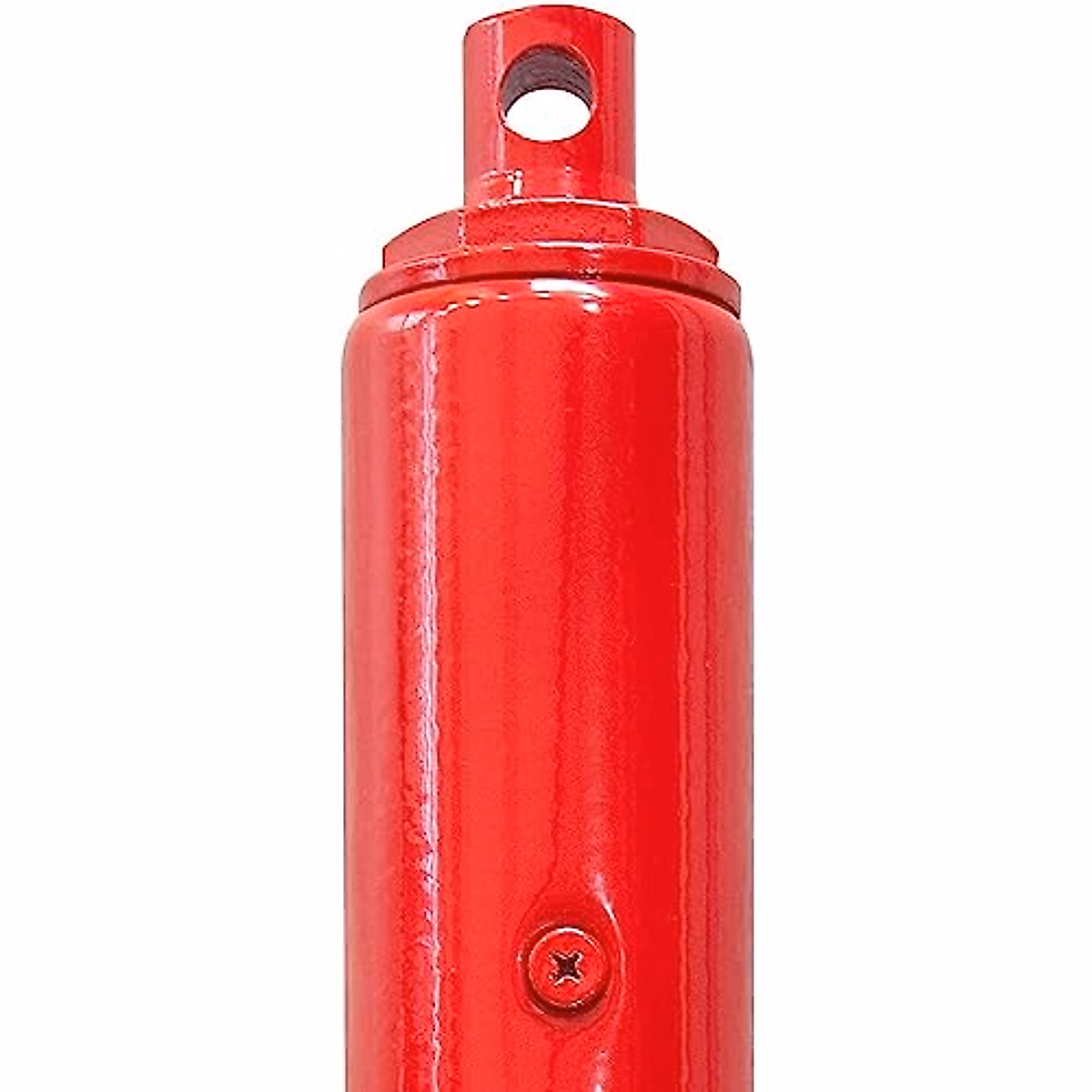 Yellow Jacket AS30808 Hydraulic Long Ram Jack with Double Piston Pump and Clevis Base (Fits: Garage/Shop Cranes, Engine Hoists, and More): 8 Ton (16,000 lb) Capacity, Red