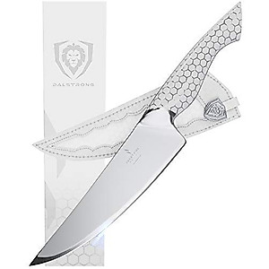 Dalstrong The Frost Fire Series 8" Chef Knife Bundled with The Frost Fire Series 3.5" Paring Knife