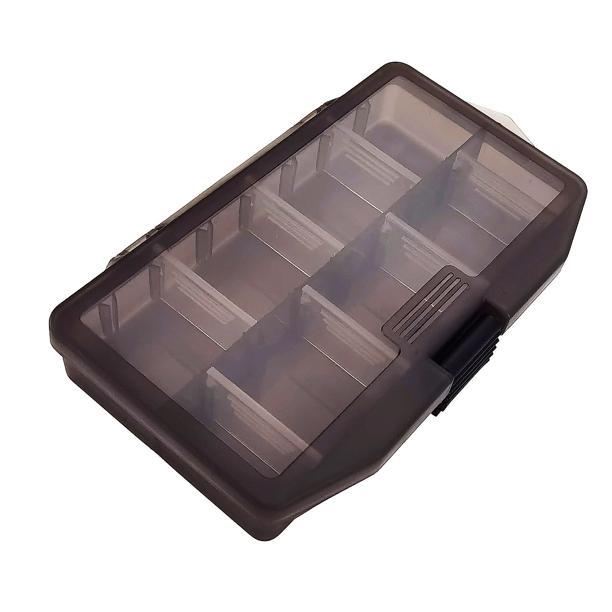 Fishing tackle lure baits box with removable dividers, Storage box for small things 2 pieces, Brown (CF-BOX-01)