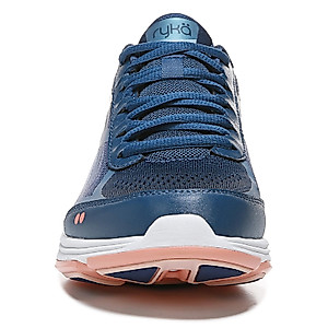 Ryka Womens Devotion Plus 3 Walking Shoe, Blue Multi, 8 US