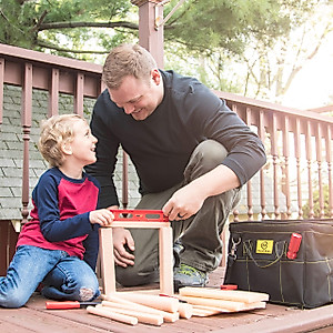 MALUVRIAN Arts and Craft Kit for Kids Extra Foam Wood Kit with 18 Pieces of Craft Foam Wood | Kids Tool Set | Building Toys Educational | Learning Toys | STEAM STEM Toys for Boys and Girls