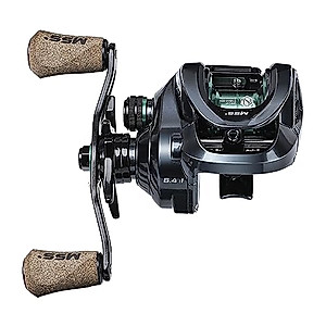 Handing Magic L Baitcasting Fishing Reel, Lightweight Casting Reel, 9+1 Double Shielded Stainless Steel BB, 6.4:1 Gear Ratio, Super Smooth with 16.7 LB Carbon Fiber Drag, Fishing Reel Baitcaster