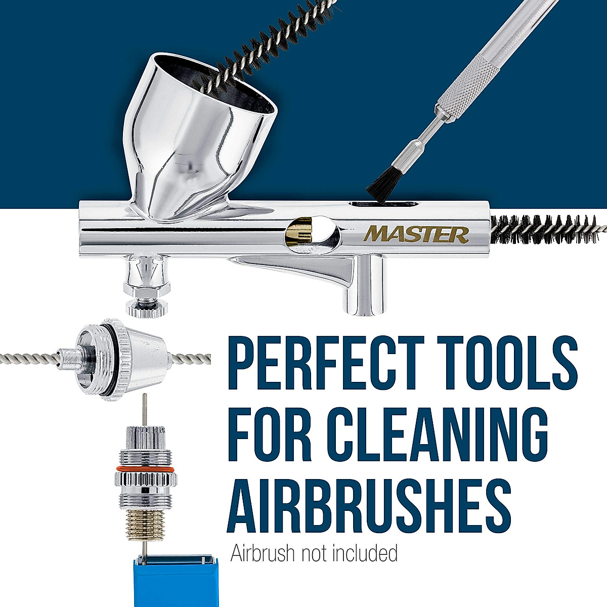 Master Airbrush Brand - Airbrush Cleaning Kit - Spray Gun & Airbrush Clean Set