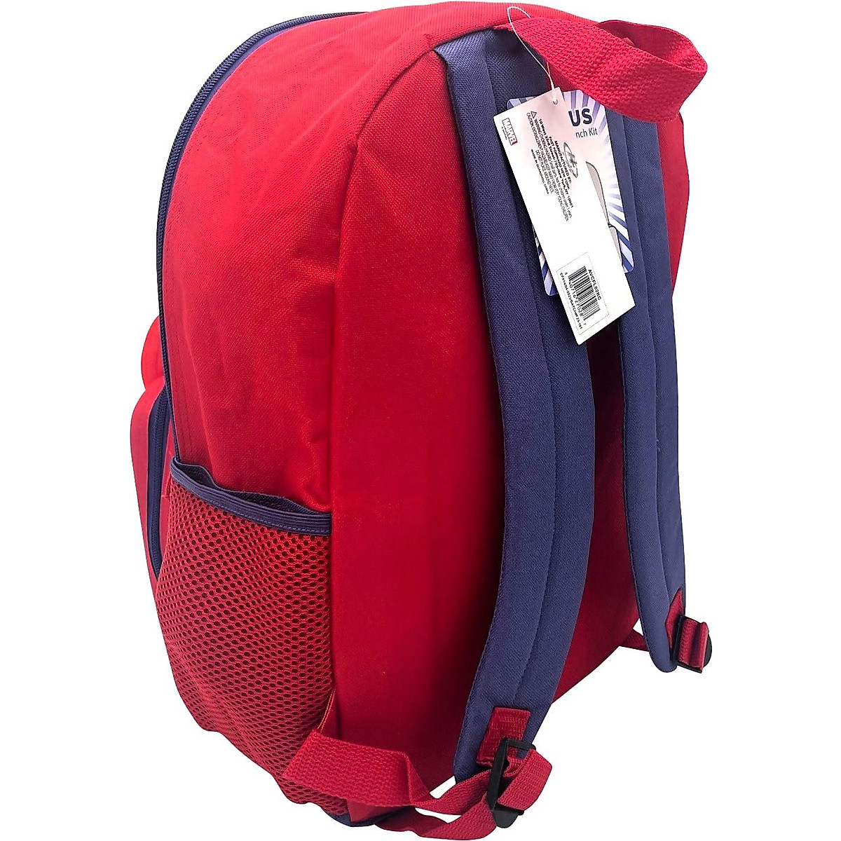 Fast Forward Kid's Licensed POP-OUT 16" Backpack With Lunch Box Combo Set (Avengers)