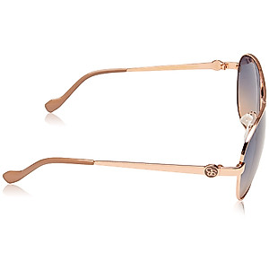 Jessica Simpson Women's J5596 Classic Metal Aviator Pilot Sunglasses with UV400 Protection - Glamorous Sunglasses for Women, 60mm