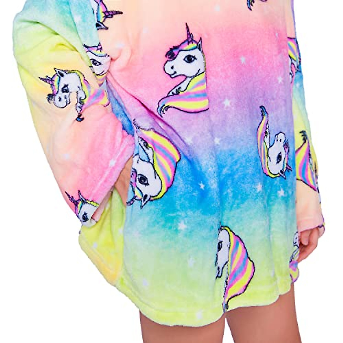 Nousion Women Hoodie Blanket Sweatshirt Oversized Wearable Sweatshirt Super Soft Fleece Blanket for Women Great Throw Sweatshirt for Bath and Watching TV