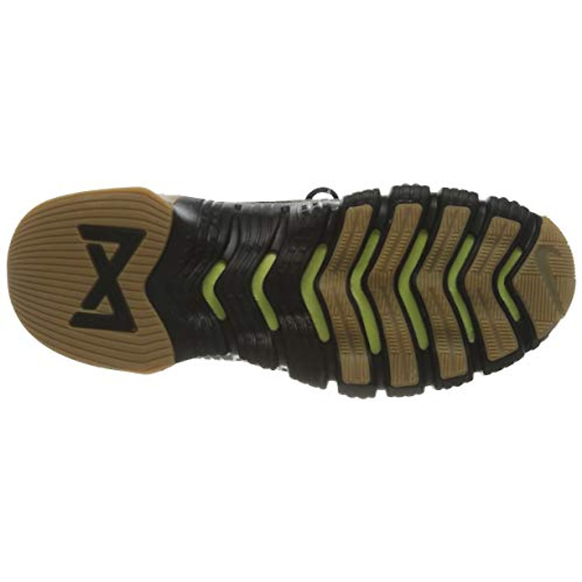 Nike Unisex Football Soccer Shoe, Black Limelight Spiral Sage Gum Med Brown Black, 10 US Women