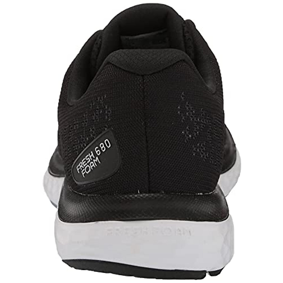 New Balance Men's Fresh Foam 680 V7 Running Shoe, Black/Star Glo, 10.5 X-Wide