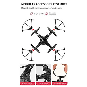 QAONIE KY101 Mini Drone with 720P HD Camera Remote Control Toys Gifts, 2 Batteries 30 Mins
