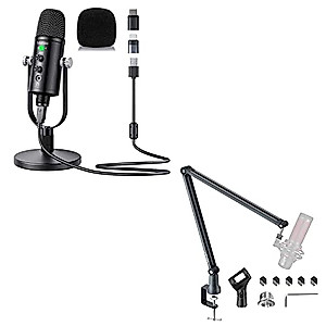 Mercase USB Microphone and Mic Arm Stand
