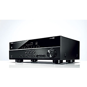 Yamaha RX-V383BL 5.1-Channel 4K Ultra HD AV Receiver with Bluetooth