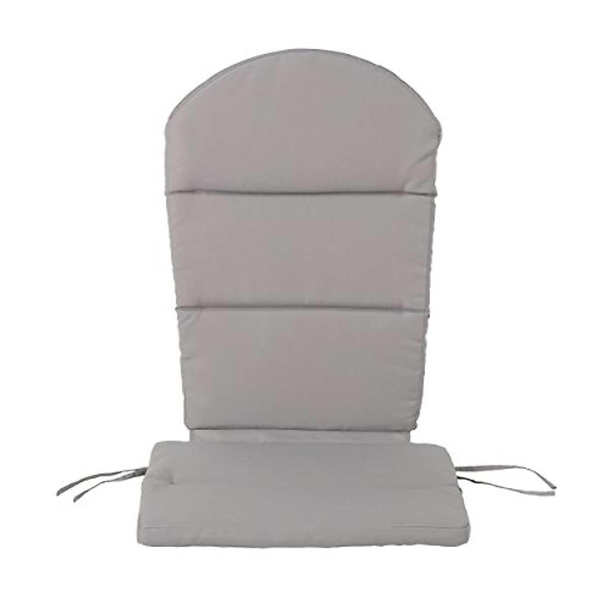 Christopher Knight Home Reed Outdoor Water-Resistant Adirondack Chair Cushion, Gray, 1 Count (Pack of 1), Grey