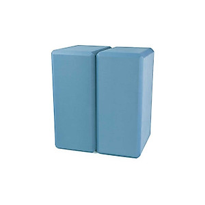 4" Yoga Blocks 4 lb (2 Per Pack) Blue