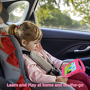 Kids Tablet for Toddlers Learning Tablet for Kids 7 inch 32GB Childrens Tablet with WiFi Dual Camera Shockproof Case Android Tablet with Parent Control Google Play Store YouTube Educational Games