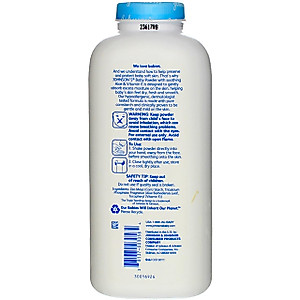 Johnson's Baby Powder, Pure Cornstarch, Lavender & Chamomile, 22 Ounce (Pack of 2)