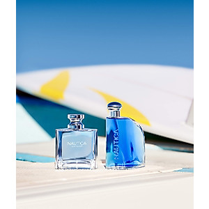 Nautica Voyage By Nautica For Men. Eau De Toilette Spray 3.4 Fl Oz and Nautica Blue Sail 1.6 Ounce Eau De Toilette Spray for Men
