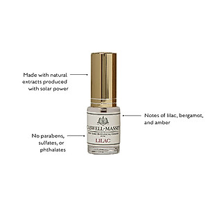 Caswell-Massey Lilac Eau De Toilette, Scents of Sparkling Bergamot & Leafy Green Accord, Fragrance For Men & Women, Made In USA, 15 mL