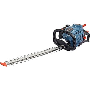 SENIX 4QL 26.5 cc 4 Cycle 22-Inch Gas Hedge Trimmer, Garden Tool to Trim Shrubs, Bushes, and More, Double Sided Dual Action Blades, 1-1/8" Cutting Capacity, Includes Blade Cover (HT4QL-L)
