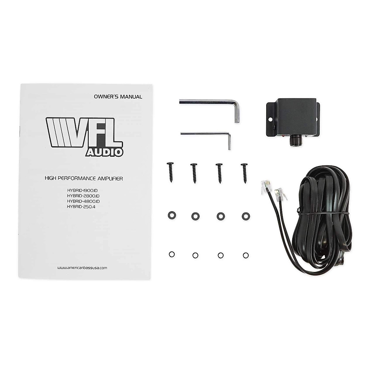 American Bass VFL4800-1D Class D Mono Hybrid Amplifier 4480 Watts