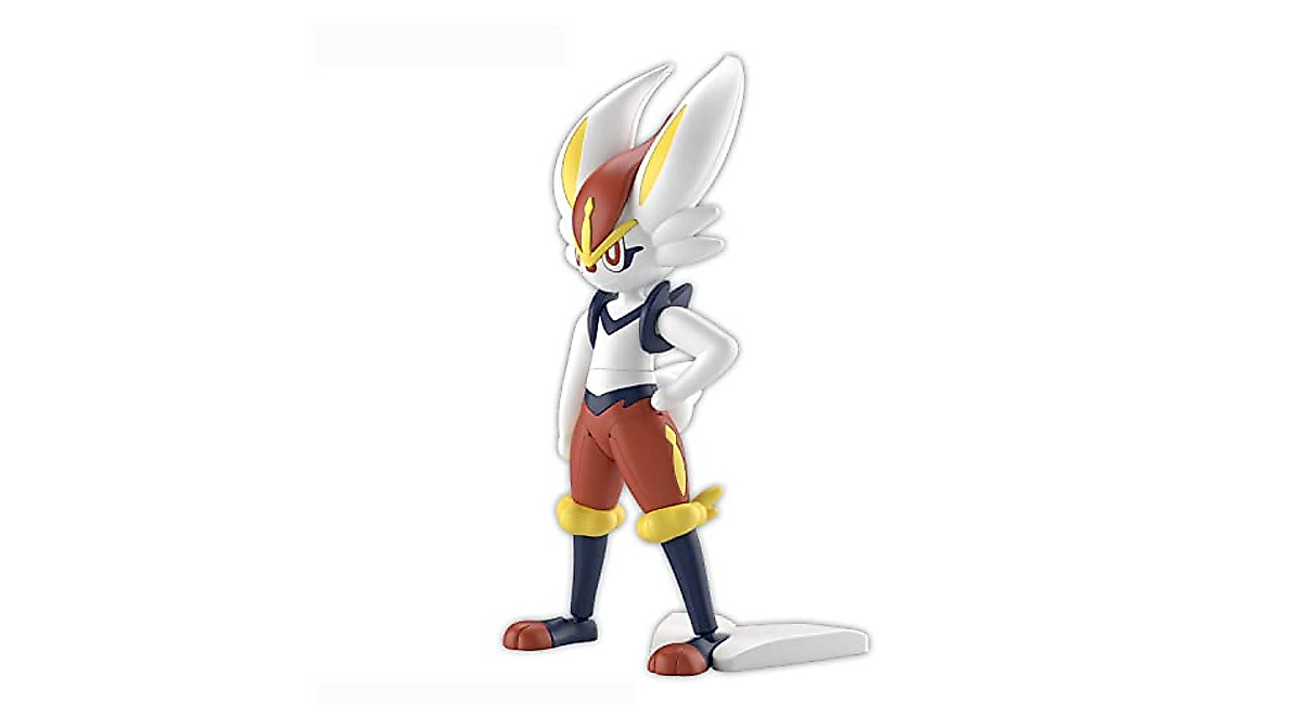 Pokemon Cinderace Model Kit - Easy Build & Articulated Figure