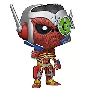 Funko POP Pop! Rocks: Iron Maiden- Eddie- Somewhere in Time w/Chase (Styles May Vary) Multicolor