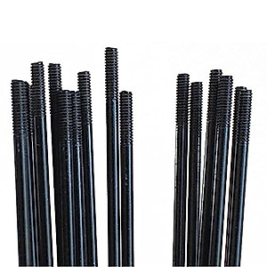 chensong Spokes Nipples 20pcs Road Bike 45# Steel Spokes Bicycle Cycling 14G Black Spokes with Nipples Cycling Spokes (Color : 268)