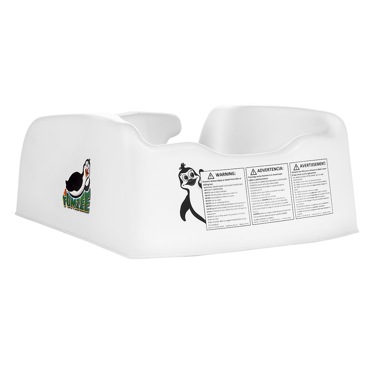 Tumzee Tummy Time Incline Tool – Making Tummy Time Fun – Frees Baby’s Arms to Play – Lets Baby See and Interact with World – Develops Baby’s Hand-Eye Coordination