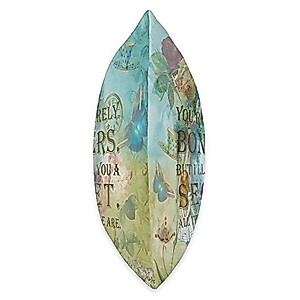 Gypsy Queen Alice in Wonderland Collage-Bonkers Quote Throw Pillow, 18x18, Multicolor