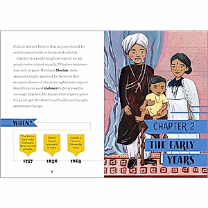 The Story of Gandhi: An Inspiring Biography for Young Readers (The Story of Biographies)